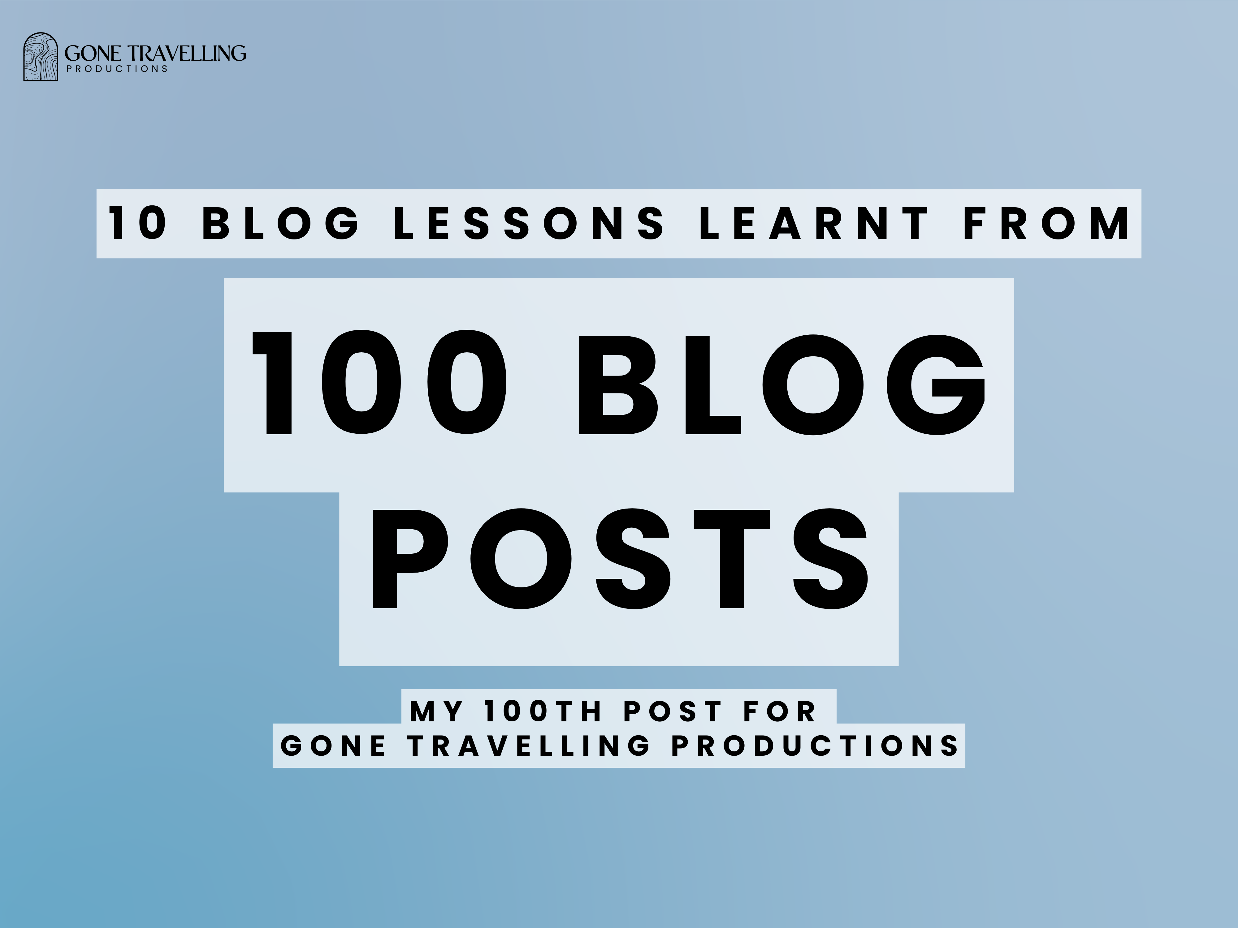 10 Blog Lessons Learnt from 100 Blog Posts’ Traffic – Gone Travelling ...