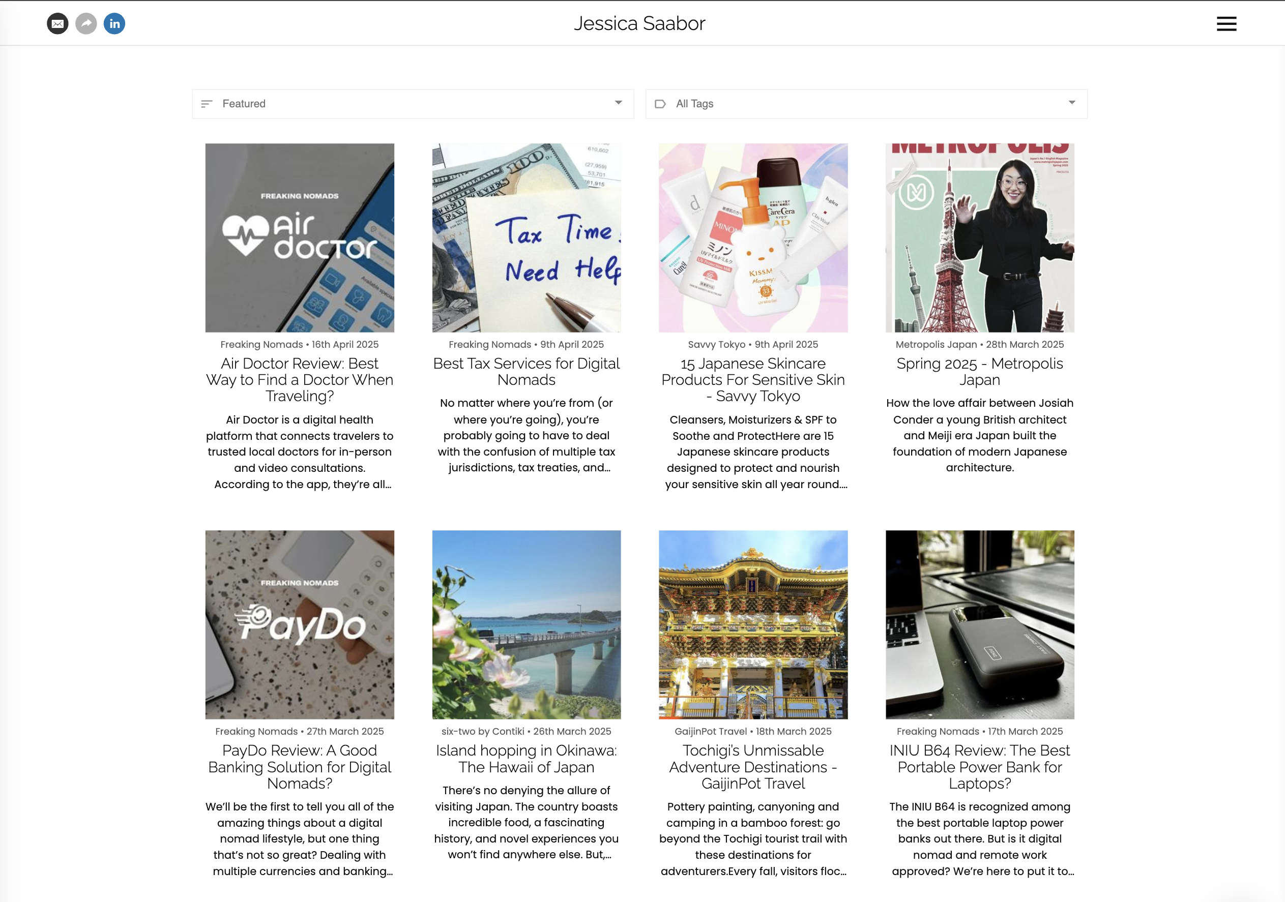 My Journo Portfolio Review for Freelance Writers – Gone Travelling ...