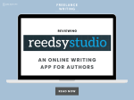 Reviewing Reedsy Studio: An Online Writing App for Authors – Gone ...