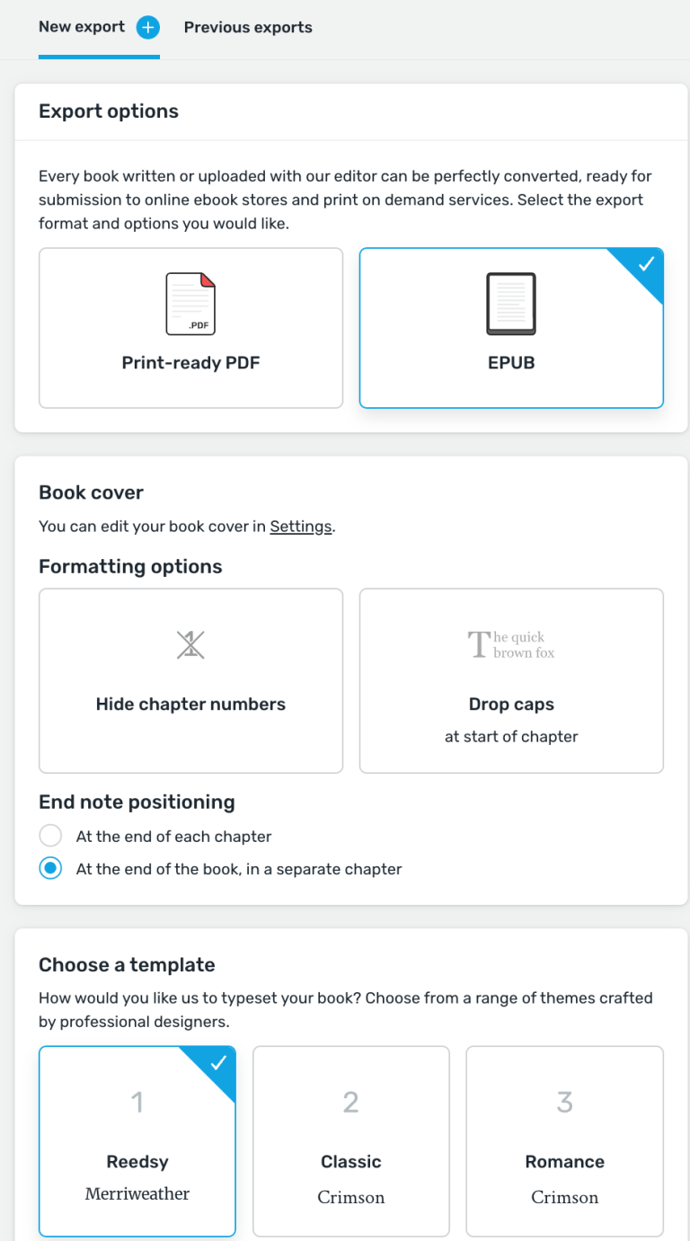Reviewing Reedsy Studio: An Online Writing App for Authors – Gone ...
